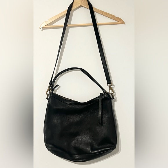 Frye | Bags | Frye Lily Black Leather Hobo Crossbody Bag | Poshmark